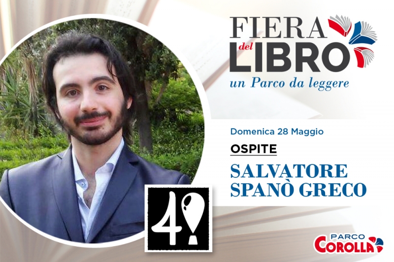 SALVATORE SPANÒ GRECO alla Fiera del Libro - Parco Corolla